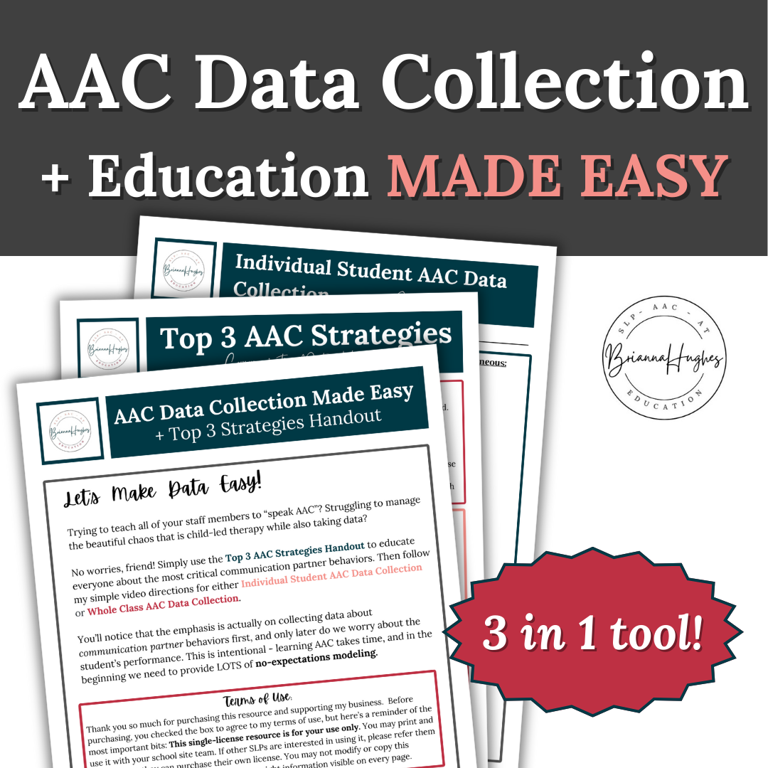 AAC Data Collection Made Easy